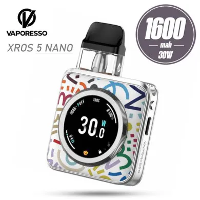 Pod система Vaporesso - XROS 5 Nano Pod Kit 1600mah (Color Burst) ⭐ ...